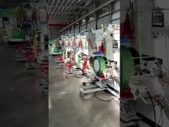 Enrolador automático de correio de PET com sistema de embalagem