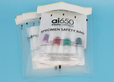 Cina Borsa biodegradabile di rischio biologico 95kPa delle borse di pressione di KPa di trasporto 95 dell'esemplare del laboratorio in vendita
