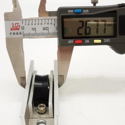 China Heavy Duty Aluminum Sliding Window Roller with 50-100 Kg Capacity and 1-4 mm Thickness for Smooth Operation for sale