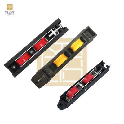 China Modern Aluminum Sliding Window Roller with Plastic Housing and Nylon Material in 1 mm 2 mm 3 mm Thickness for sale