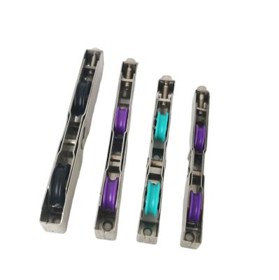 China Door Track and Roller for Sliding Door System Stainless Steel Pulley Wheel Door and Window Roller Wheel for sale