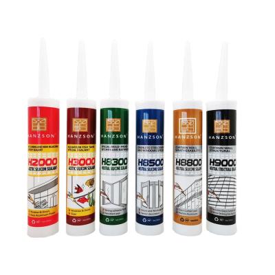 China Aquarium Glass Rubber Silicone Silicone Rubber Sealant Glue for sale
