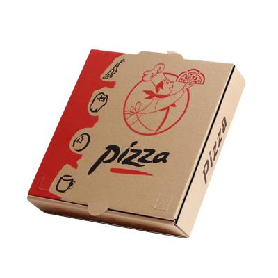 Cina contenitore stampato abitudine eliminabile biodegradabile di pizza del cartone delle stoviglie 9 10 12inch in vendita