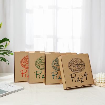 Cina contenitore stampato abitudine eliminabile biodegradabile di pizza del cartone delle stoviglie 9 10 12inch in vendita