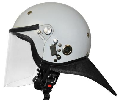 China Franch Style full face compact resistant police anti riot helmet for sale