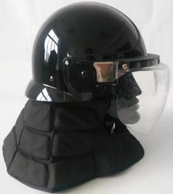 China Korea  Model  Anti Riot Tactical Helmet with long neck protector for sale