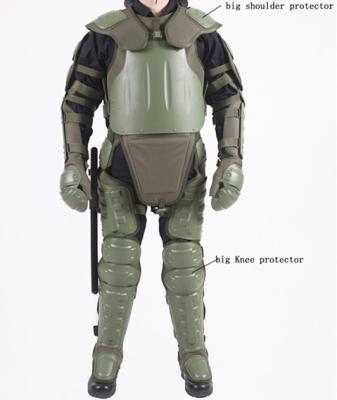 China Big size Police Protective Fullbody  Anti Riot Suit for riot control with bigger shoulder and knee protector for sale