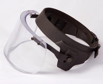China bullet proof  ballistic  visor  for Police and Military  Use with 22 mm thickness for sale