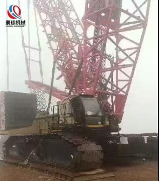 China 2020 Sany SCC4500A 450-ton crawler crane, equipped with superlift wind power working condition of 126m main boom + 12m fly jib, supplied with 6 pieces of ground bearing mats. Original unmodified facto for sale
