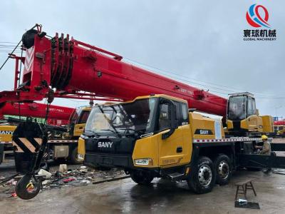 China SANY
Model: STC500C5-8 Truck Crane
Production Month: February 2023
Main Boom Length: 45.5 meters
Emission Standard: China VI, Pilot Control System
Counterweight: 10.5 tons for sale