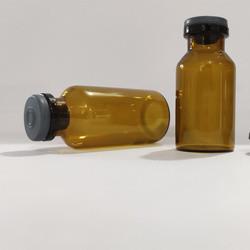 China frasco transparente de penicilina ambar frasco de injecao farmaceutica usar frasco de vidro com borracha for sale