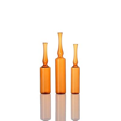 China 10ml amber borosilicaatglas ampul medisch cosmetisch gebruik for sale