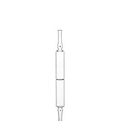 China 10 ml helder borosilicaatglas ampul medisch cosmetisch gebruik Te koop