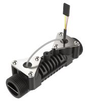 China DN15 Ultrasonic Flow Sensor Module Piezoelectric Transceiver 1.6MPa 2.5-2500 L/h for sale