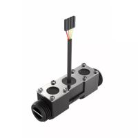 China DN10 Ultrasonic Flow Sensor Piezoelectric Transmitter and Receiver 2.0-1600 L/h for sale