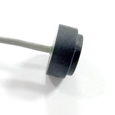 Cina Trasduttore ultrasonico di plastica nero del sensore di flusso del trasduttore 1MHz di flusso in vendita
