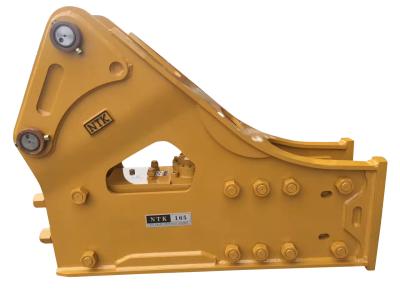 中国 側面のタイプNTK1550の掘削機の石のブレーカ155mm 30トンの低い維持 販売のため