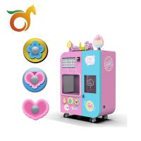 China CE ROHS Fairy Floss Vending Machine 220V SDK Fully Automatic for sale