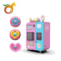 China Brushless Burner Smart Candy Floss Machine Wireless Remote Control High Yield for sale