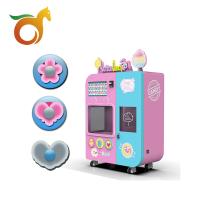 China 24 Hours Working Robot Cotton Candy Vending Machine 700W-2500W for sale