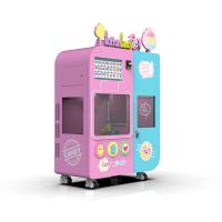 China Wireless Hotel Candy Floss Vending Machine for sale