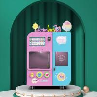 China 24 Hours Working Robot Cotton Candy Vending Machine 700W-2500W for sale