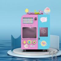 China 220V-240V CE Automatic Cotton Candy Vending Machine 240 Floss Candy Large Capacity for sale