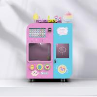 China Automatic Smart Candy Floss Machine Cotton OEM CE Flower Cotton Candy Machine for sale