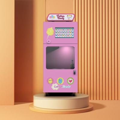 China Roze Automatische Draadloze Verre Slimme de Gesponnen suikermaker van de Gesponnen suikerAutomaat Te koop