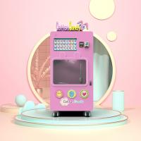 China 4G Robot Cotton Candy Vending Machine ROHS Candy Floss Vending Machine for sale