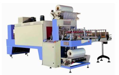 China PE Film Sleeve Sealing Shrink Wrap Machine Automated Packaging System 380V / 220V for sale