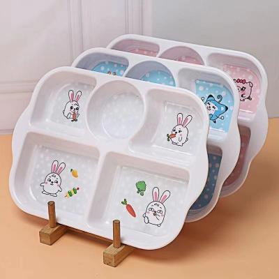 Cina Gli articoli della melammina di TUV placcano il commestibile del ristorante del dessert del bambino riciclabile in vendita