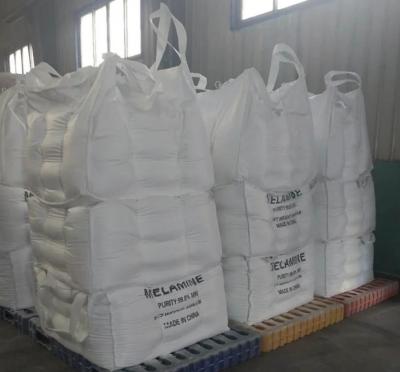 Cina La melammina della purezza C3H6N6 spolverizza 1000kg la borsa il Cas 108 78 1 cristallo bianco in vendita