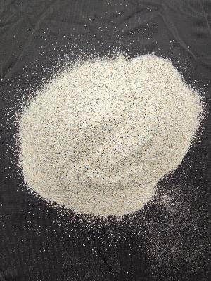 China Plastic Graunles Melamine Blasting Media 2.36mm Sand Blasting Sand for sale