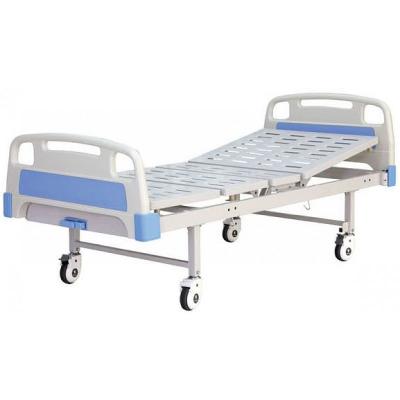 China Cama de hospital manual de um só vira-roupa Cama de hospital de um só vira-roupa à venda