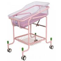 Quality 810 X 520 X 880mm Hospital Baby Bed Cart Steel Side Rails Around for sale