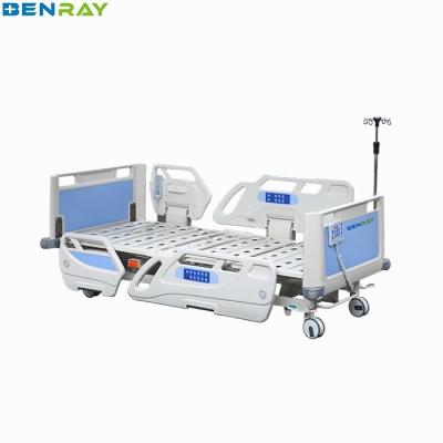 中国 フレームスチール5機能電気ICUベッド看護師コントローラ 販売のため
