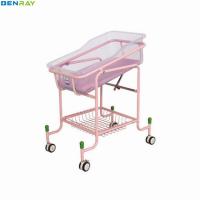Quality Manual Children Hospital Bed Medical Home Use Children Kids Baby Basin Cart for sale