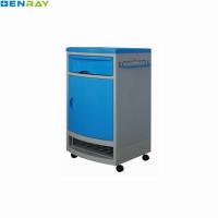 Quality Hospital Medical Bed Side Cabinet Locker ABS Plastic Material for sale