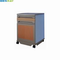 Quality Hospital Medical Bed Side Cabinet Locker With Towel Hanger for sale