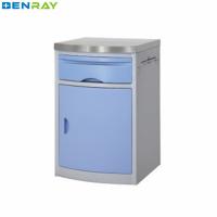 Quality Hospital Stainless Steel Top Medical Bed Side Cabinet Locker for sale