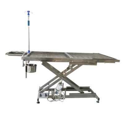 China 108cm Height Pet Operating Table X - Electric Lift Operating Table for sale