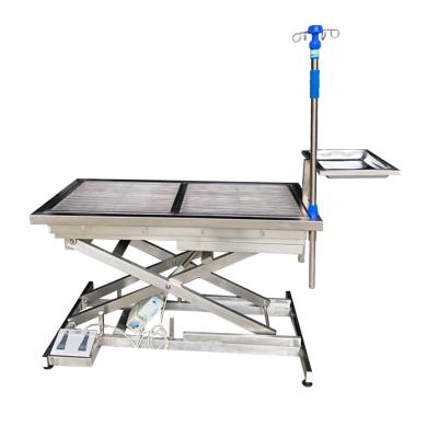 China Safe Pet Operating Table X - Thermostatic Electric Lift Operating Table for sale