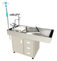 China Veterinary Operating Table Stainless Steel Animal Operating Table for sale