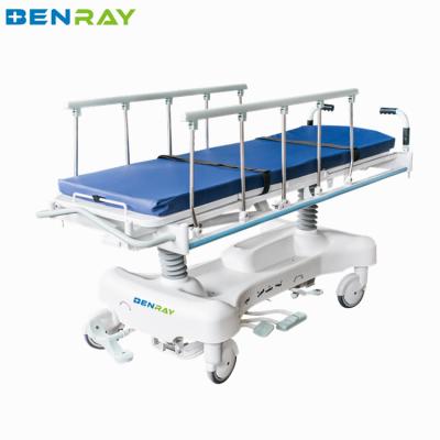 China Luxurious Hydraulic Rise-and-Fall Stretcher Cart With X-ray Cassette for sale