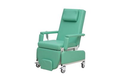 China Mobile Comfortable Folding Ajustable Hospital Medical Electric Blood Donation Collection Chair for sale