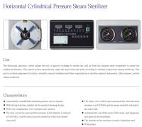 China Horizontal Cylindrical High Pressure Sterilizer  Microcomputer Controlled for sale