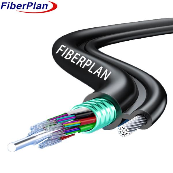 4 6 8 12 24 48 Core GYTC8S Figure 8 Self Supporting Fiber Optic Cable from China Factory