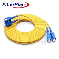 China 2.0mm 3.0mm Single Mode Patch Cord Multimode Fiber Patch Cable LC/UPC-LC/UPC Duplex Cable for sale