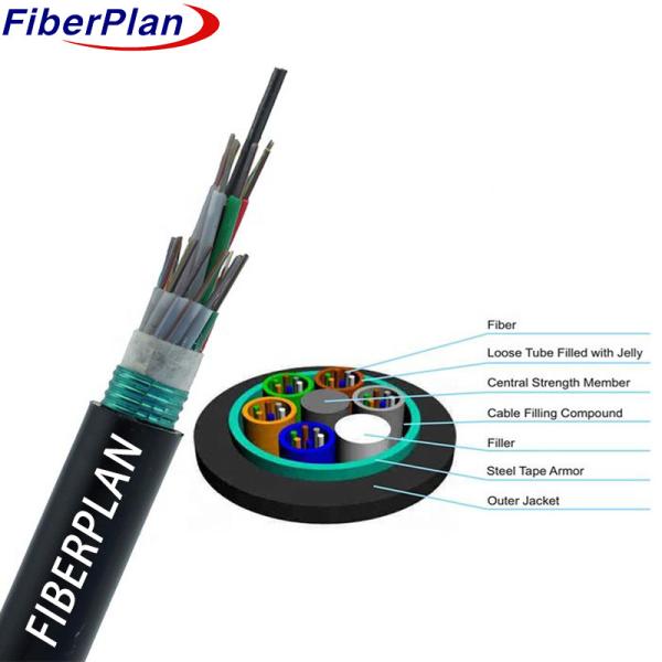 Quality Aerial LSZH Jacket Dependable Outdoor Armored Cable for Challenging Environments for sale
